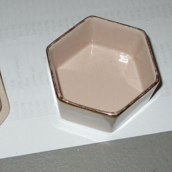 Crown China Crafts | Accents | Porcelain Trinket Box Jewelry Ring Dish ...